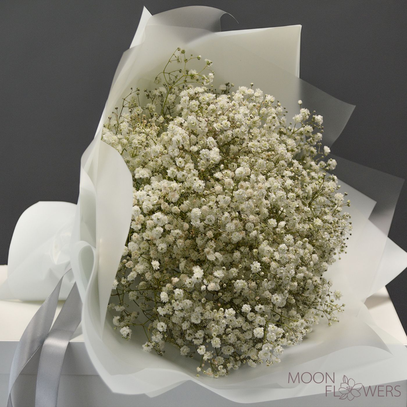 Букет из гипсофилы - доставка цветов в Кишинев | MoonFlowers